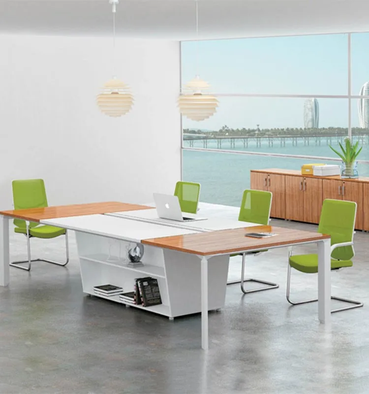 Latest Custom Made Luxury Modern Conference Table With Power Outlet ...