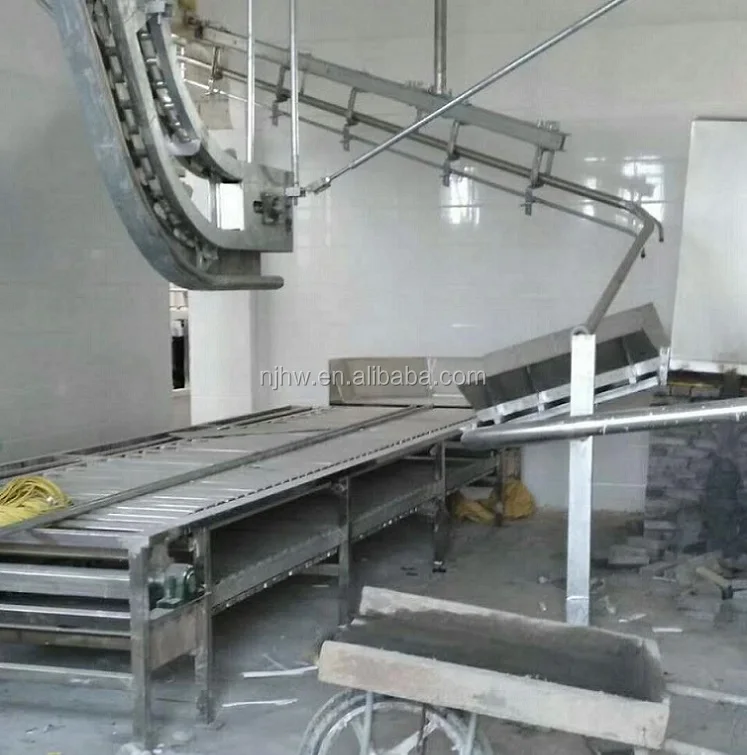 Pig Slaughter Bleeding Shackle Conveying Conveyor Machine
