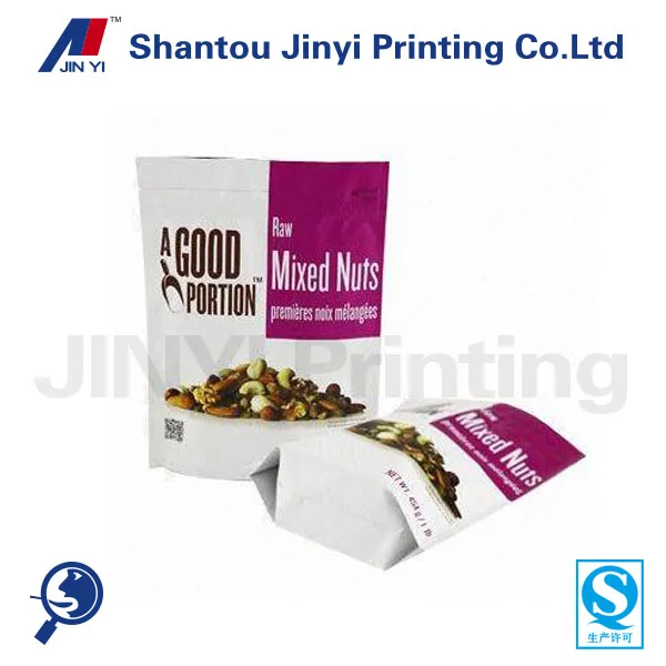 Food Safty Grade 5kg Plastic Stand Up Nylon Bag With Zip For Rice - Buy ...