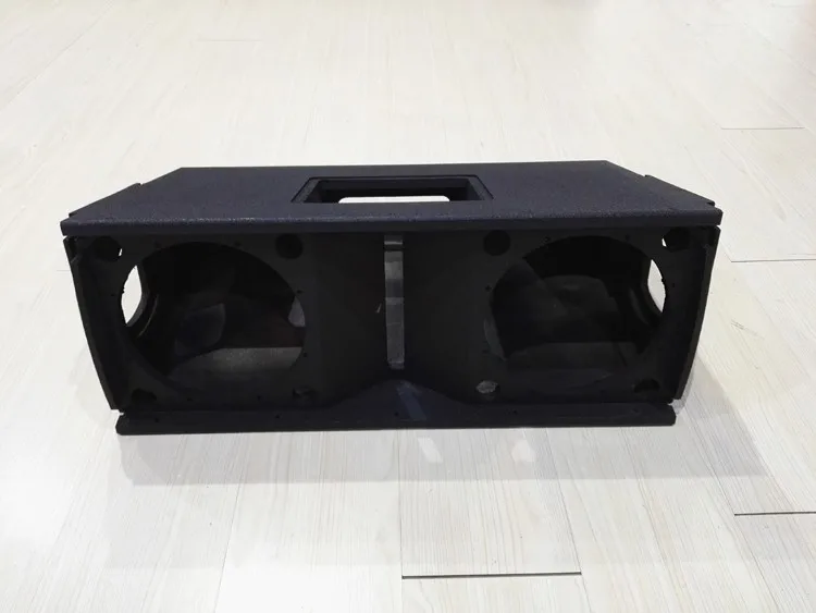 Double 10" Line Array Speaker Empty Cabinet - Buy Line Array Speaker ...