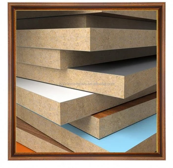 Chinese Factory Decorative Colored One Side Melamine Laminated Mdf ...