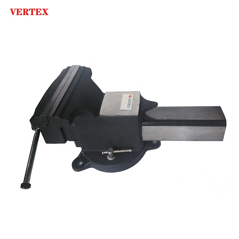 VERTEX Steel Bench Vise - Heavy Duty Welding & Woodworking Tool