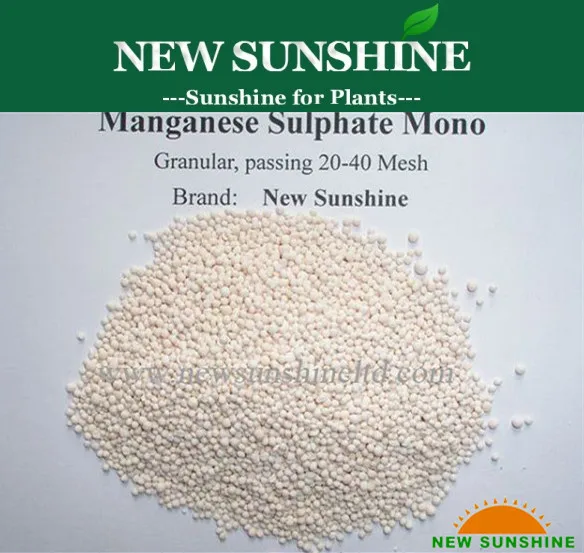 Mnso4.h2o Monohydrate Manganese Sulphate for Agriculture