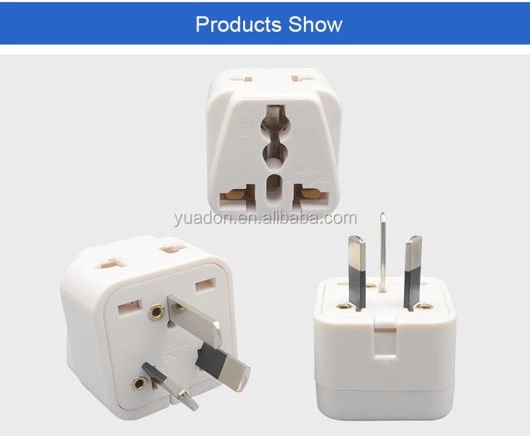 3 Pin Universal to Australia Travel Converter Plug - Convenient Power ...