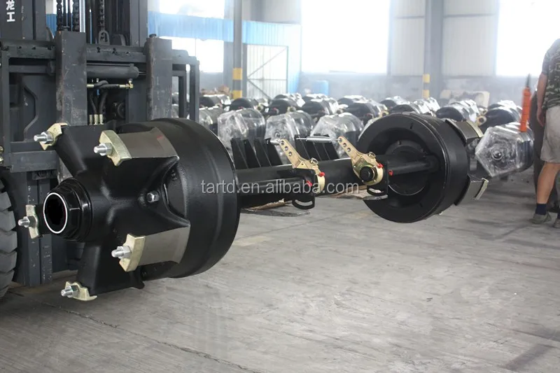 Fruehauf Trailer Axles Wheel Hub 10 Holes Webb 1331&1332,Bwp No.m2543 ...