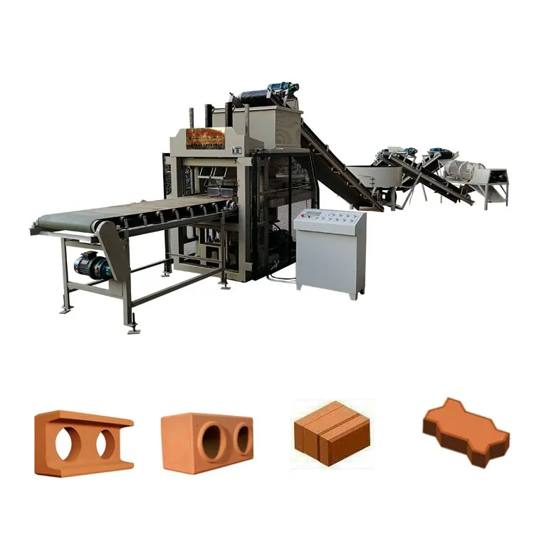 Full Automatic Clay Brick Production Line Processing - Buy Full Auto ...