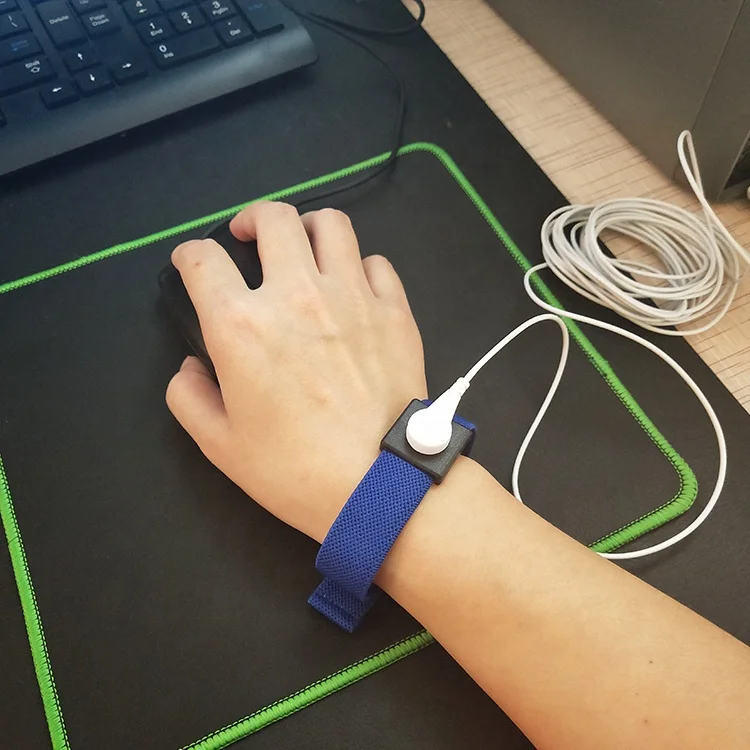 CONDUCTIVE GROUNDING Adjustable ESD Wrist Straps for Protection