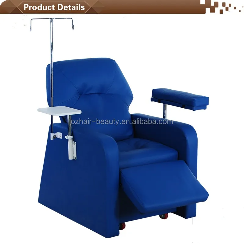 Nursing Home Furniture Chair Pvc Leather Hospital Injection Chair ...