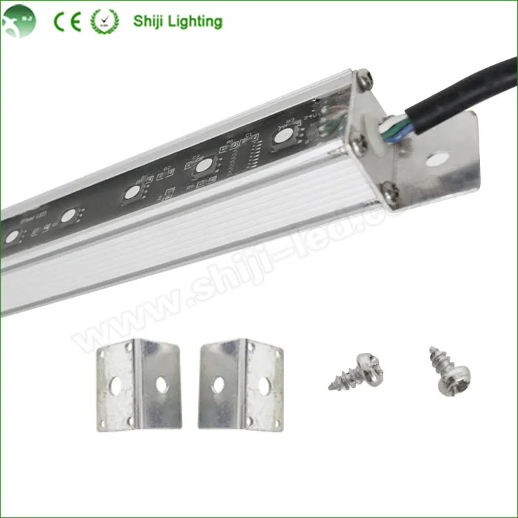 Programmable 48pixels Dimmable RGB LED Bar DMX Aluminium