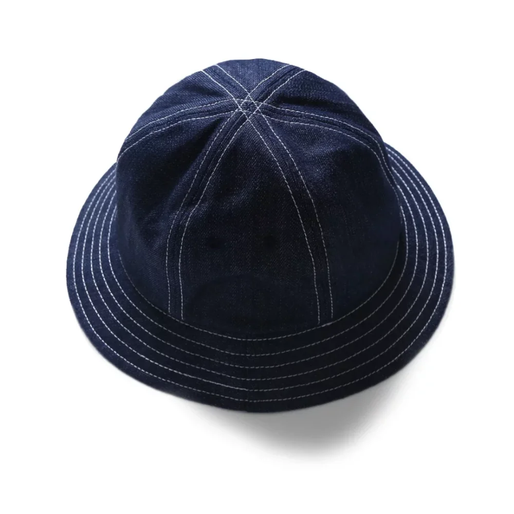 Vintage Washed Cotton Twill Bucket Hat - Foldable & Rollable