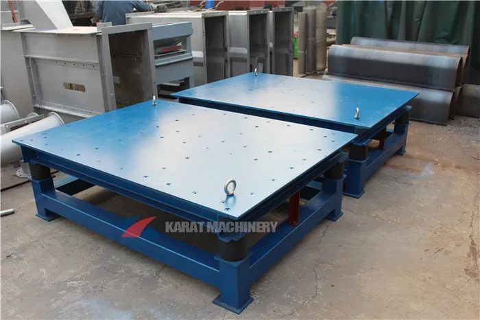 Vibration Table Concrete Mould - Efficient Paver Tile Production