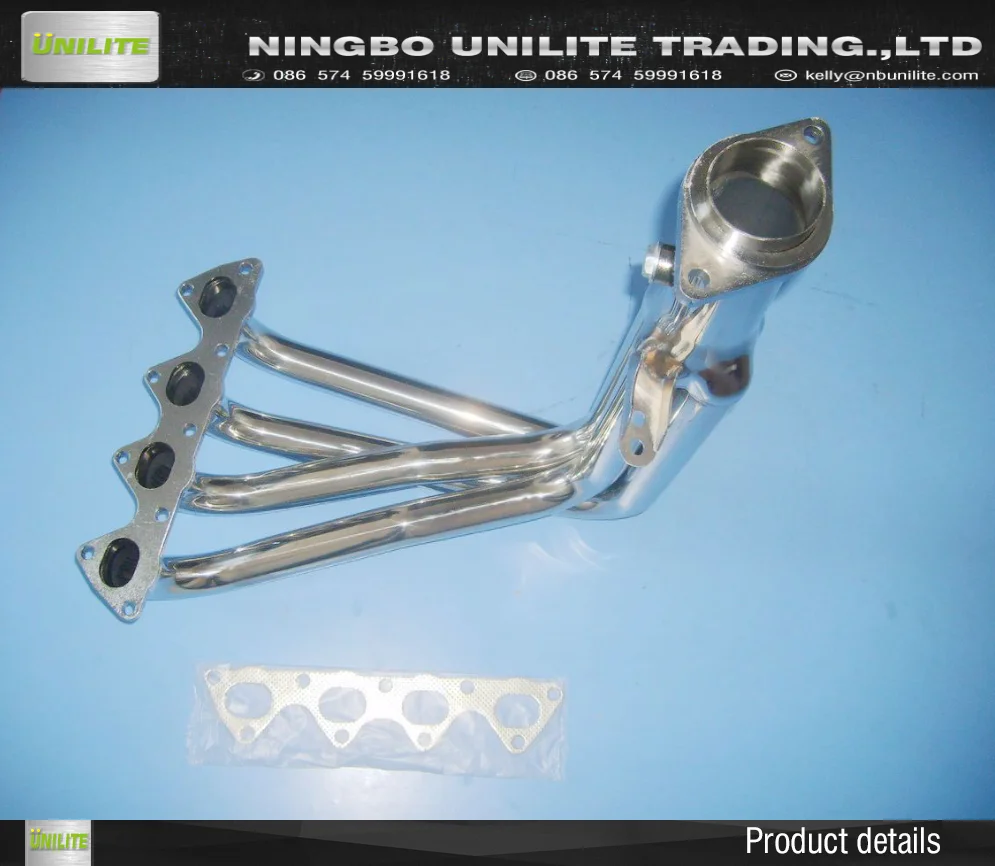 Stainless Steel Exhaust Racing Header For Acura Integra Gsr Dc2 Honda ...