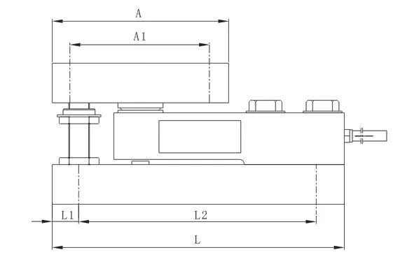 Cx-1m (1t-20t) Weighing Scale Modules For Silo And Tank 1t Weighing ...