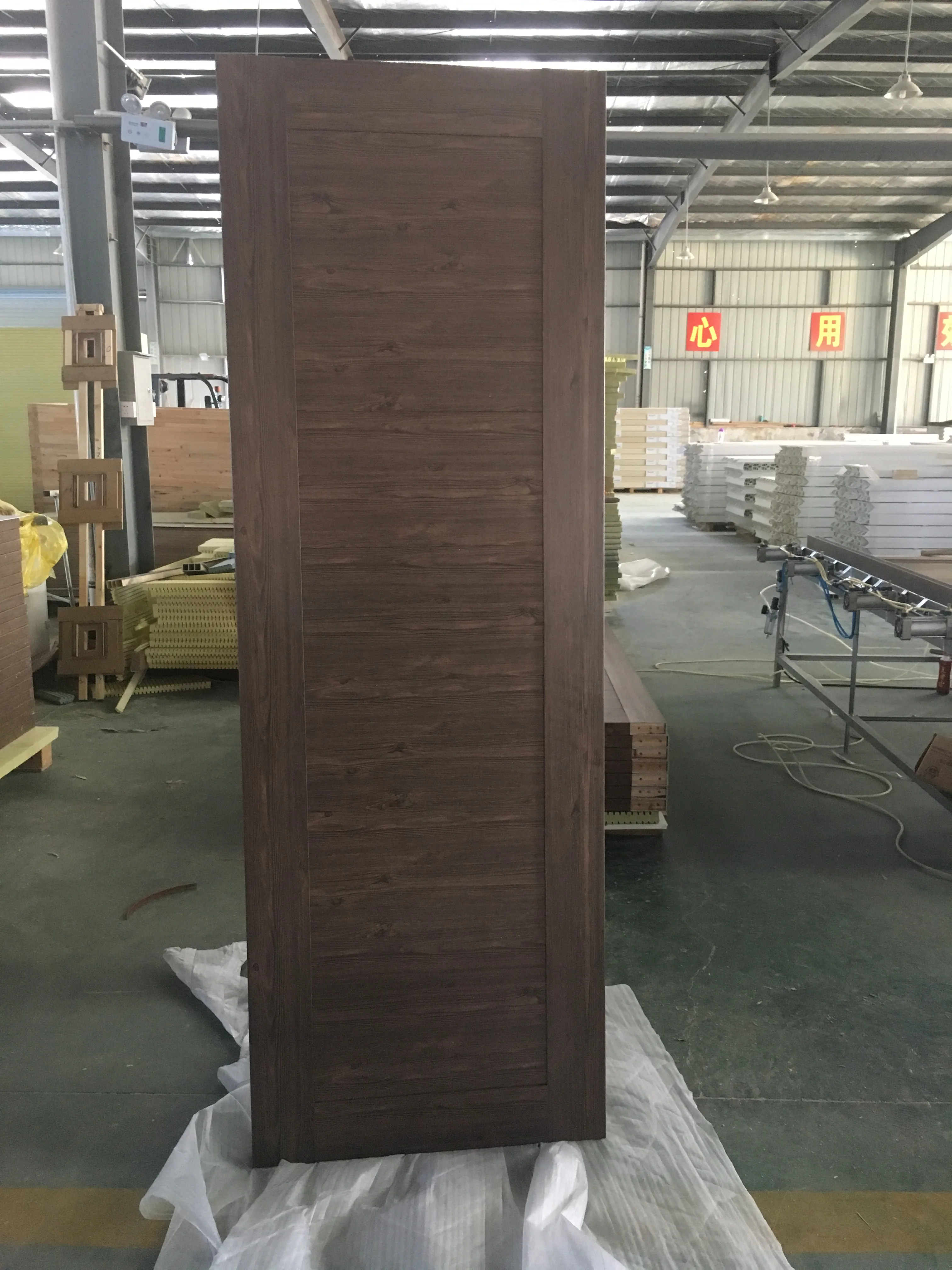 PVC Laminate Hollow Core WPC Wooden Plastic Waterproof Door Design