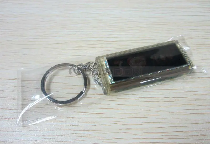 Solar Powered Keychain Name With 51 X 19mm Picture - Buy Solar Powered ...