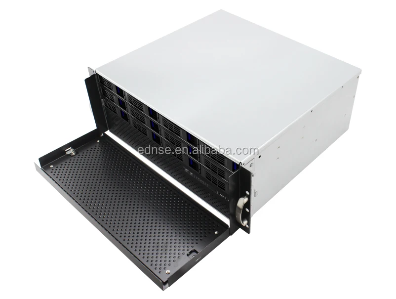 Ed412h40-e Short Depth 400mm 12 Bay Hot Swap 4u Rackmount Chassis - Buy ...