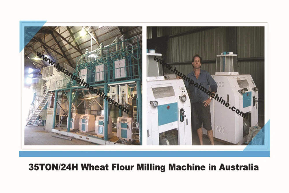 60tpd Wheat Flour Making Machine Process Semolina,Cake Flour,High ...