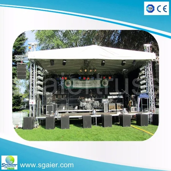 Easy Install 100mm Stage Decorative Spigot Mini Truss Aluminum ...