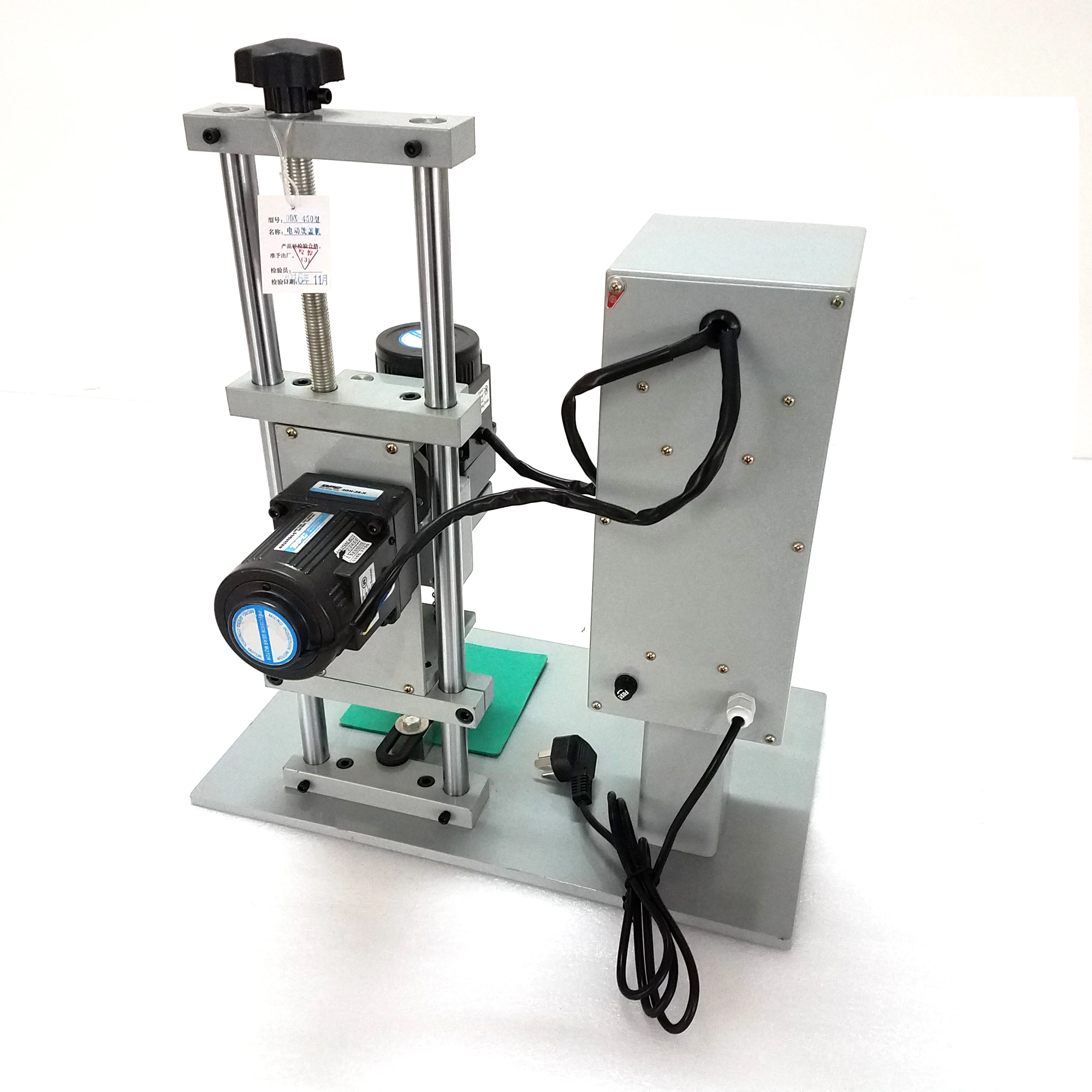 DDX-450 Semi Automatic Electric Desk Type Plastic Manual Bottle Screw ...