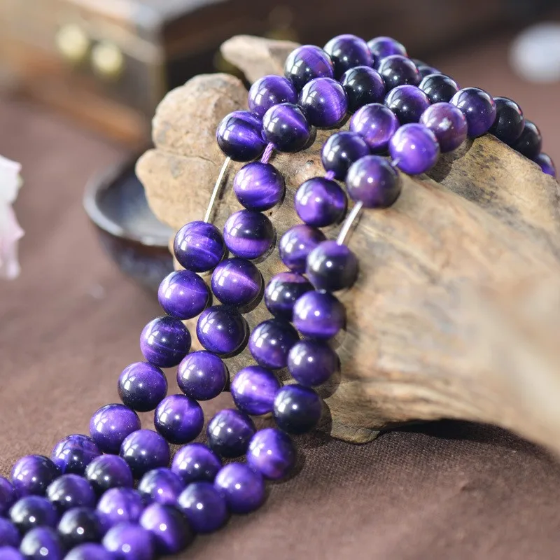 6-12mm Natural Optimized Purple Tiger Eye Precious Stones - Buy Tiger ...