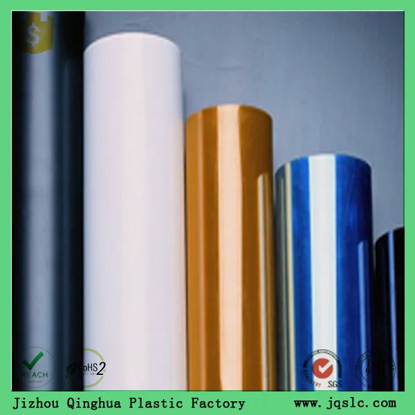 500 Micron Transparent Colored PVC Sheets - Stock & Custom