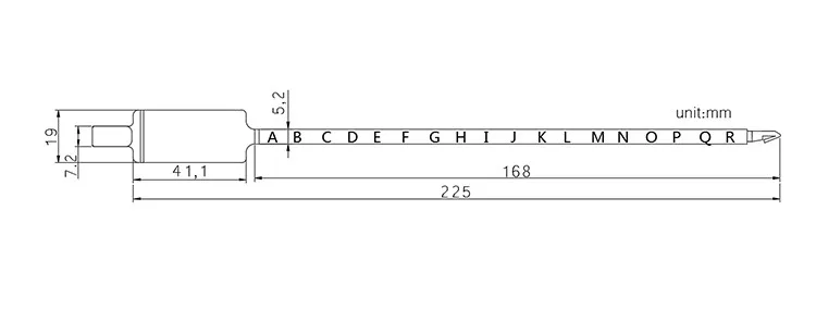 Shipping Container Security Hs Code For Plastic Seal Locks - Buy ...