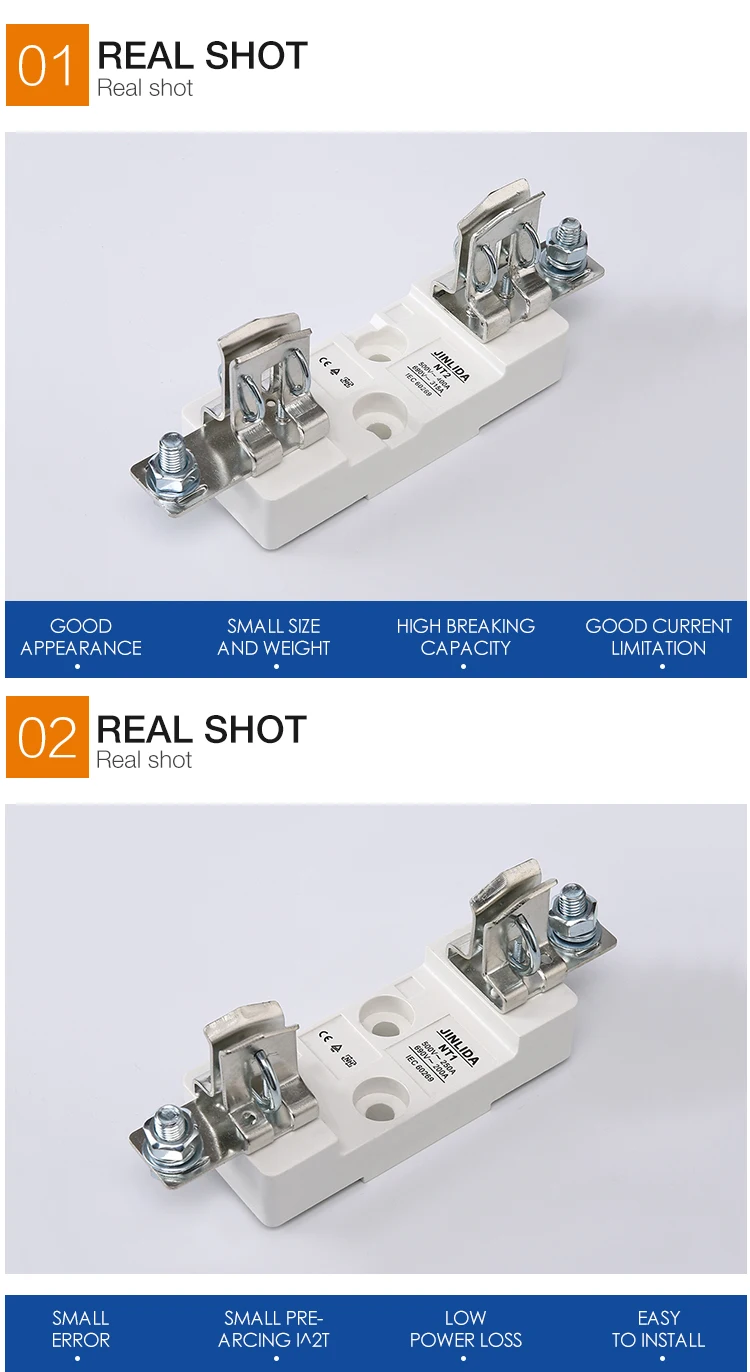 Low Power Knife Blade Fuses Nh Nt Type Fuse Base - Buy Nt Type Fuse ...