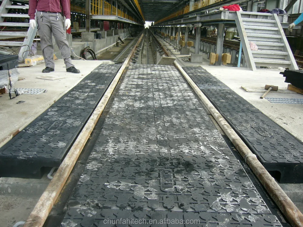 Railway Rail Level Rubber Crossing - Buy Rubber Crossing,Railway Pad ...