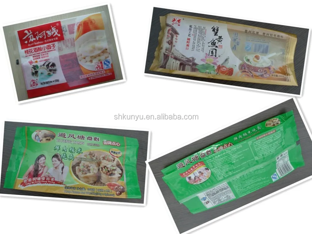 Frozen Dumplings Food Packaging Bag With Side Gusset - Buy Frozen Food ...