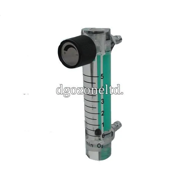 0.1-1lpm Oxygen Flow Meter With Valve Ozone Cell O2 Flowmeter Oxygen ...