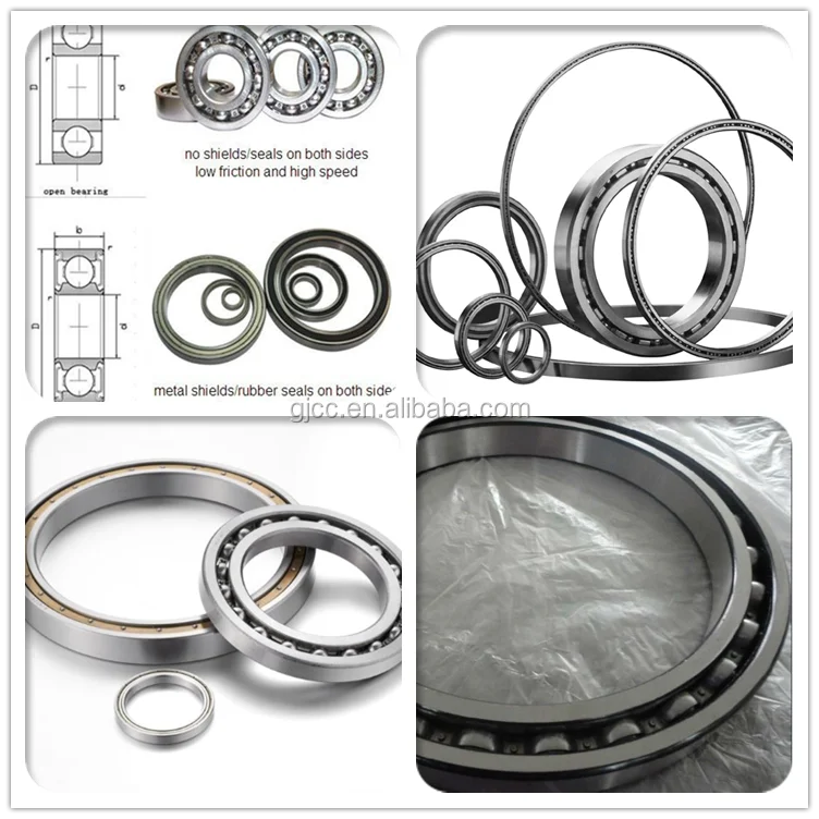 Open Bearing 160x240x25mm Extra Large Diameter Ball Bearings 16032 ...