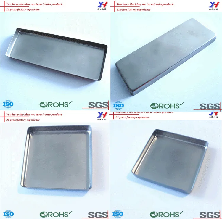 Rohs Sgs Custom Fast Food Stainless Steel Stamping Tray/fast Food ...
