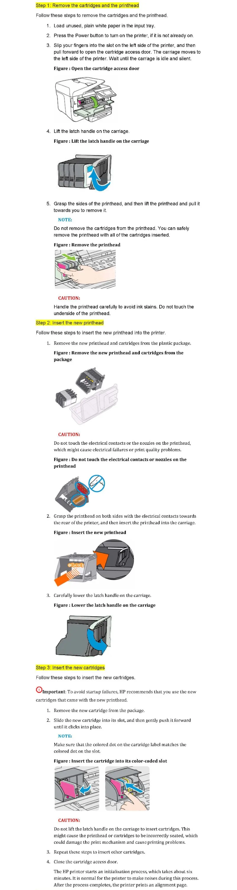 Cr322a Genuine Premium 950/951 Printhead For Hp Officejet Pro 8100 8600 ...