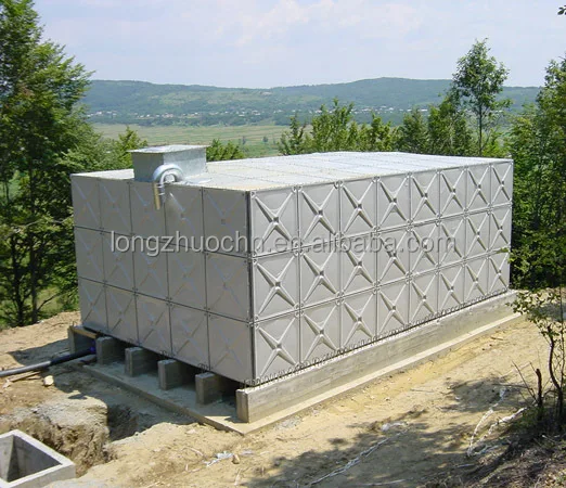 Galvanized Mild Steel Tanks/ Rectangular Water Tanks And Reservoirs ...