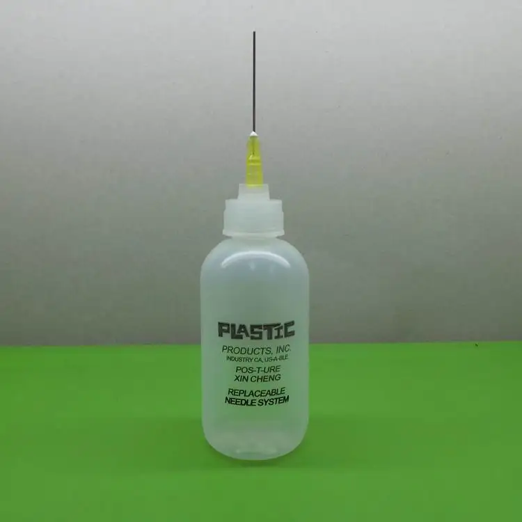 Wholesale Metal Tip Bottle - 50ml Plastic Squeeze Bottle