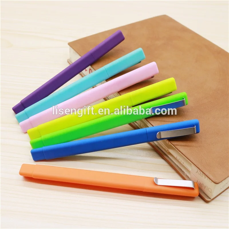 Russian Pen Three Edge Rubber Coated Triangle Shape