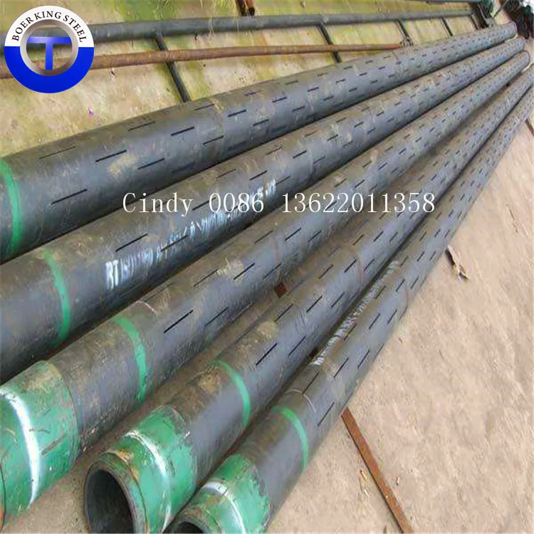 Mill Strainer Pipe/slotted Casing Pipe/slotted Pipe For Water Well ...