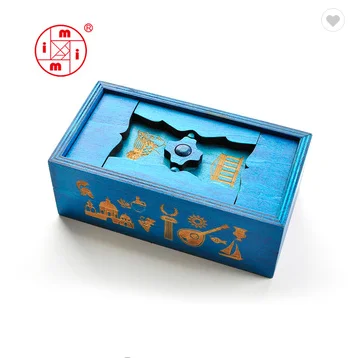 Wooden Puzzle Wooden Lock Puzzle Maze Lock - Buy Magic Wood Puzzle,Locl ...