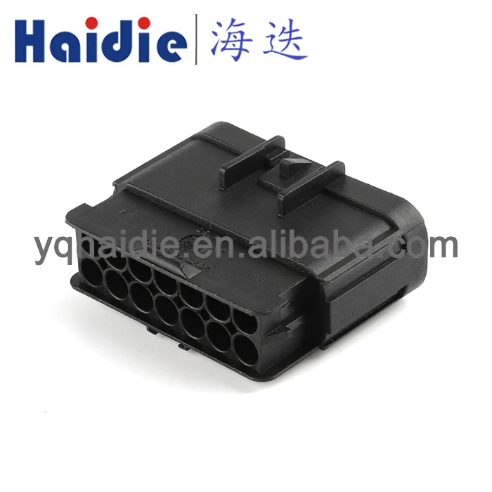 Haidie 14 pin female delphi waterproof automotive wire connector ...