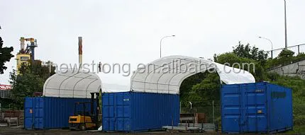 Outdoor Prefab Shipping Container Tent Shelter/canopy - Buy Container ...