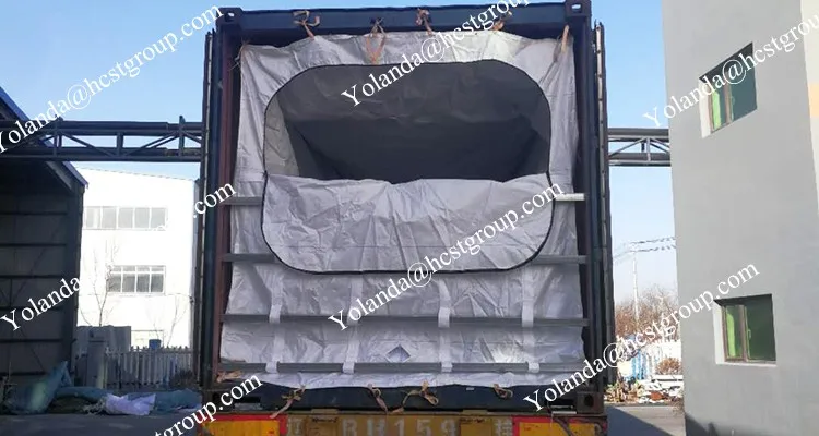 China Manufacturer 20FT/40HQ PP Woven Inner Dry Bulk Container Liner ...