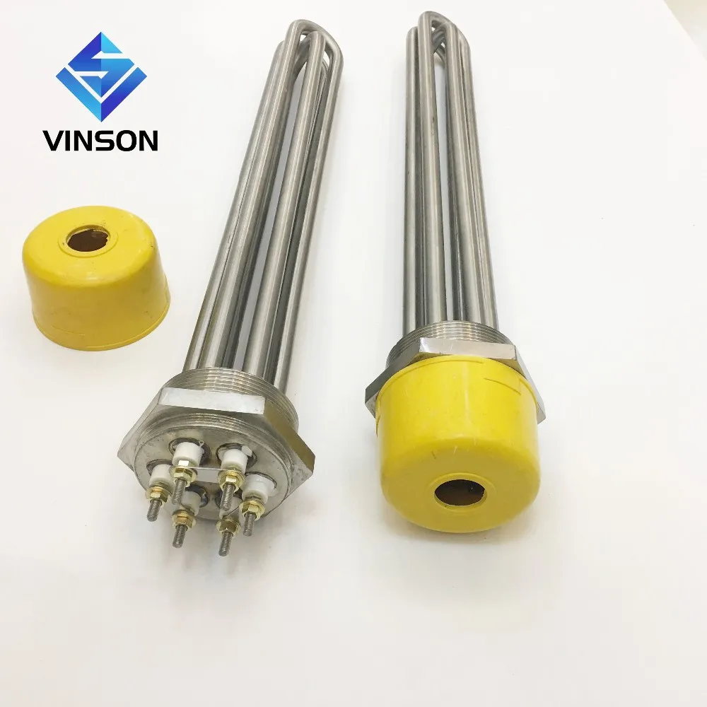 415V 3 Phase 12KW Industrial Electric Immersion Water Heater