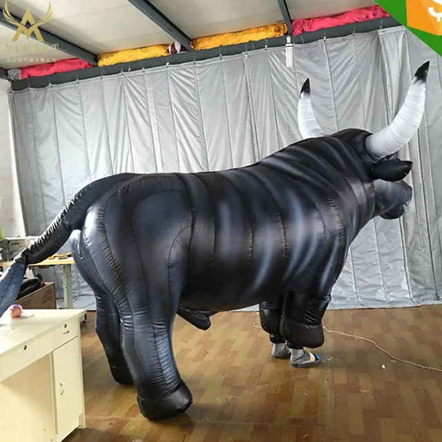 Bullfighting Inflatable Bull Costume - Buy Parade Adult Bull Costume ...