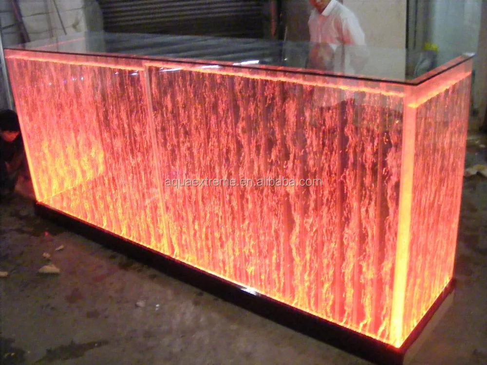 Led Bar Counter Reception Desk With Color Changing Customized - Buy ...