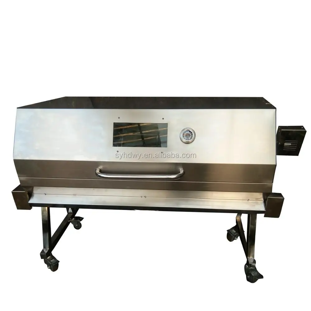 Stainless Steel Spit Roaster with Infrared Burners