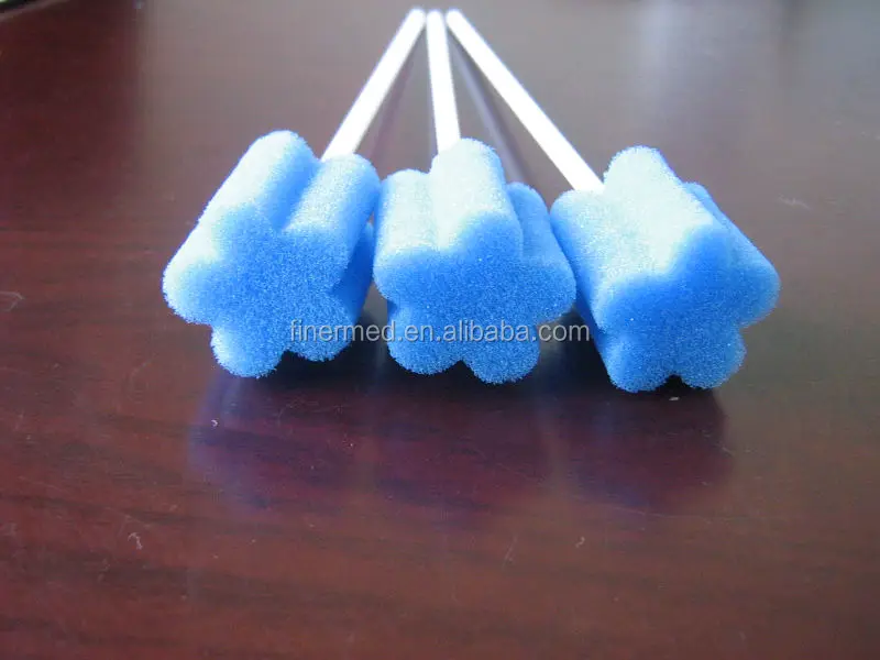 Wegwerp Medische Steriele Schuim Spons Orale Wattenstaafje - Buy Spons ...