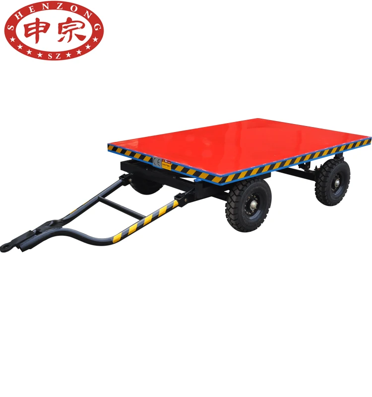 1ton 2ton 5ton Small Flatbed Turntable Trailer For Transportation - Buy ...