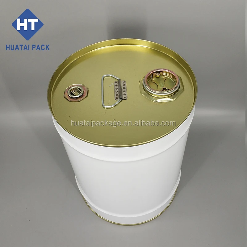 20l Steel Pail Lubricant Oil Barrel Engine Oil Bucket Oil Tin Drum ...
