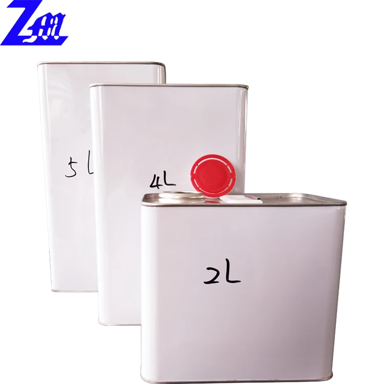 2l/4l/5l Factory Price Solvent Tank Square Tin Oil Can/thinner Cans ...