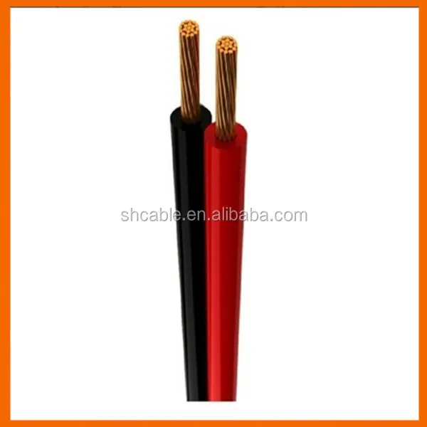 Red Black Power Cable Wire Twin Paralled Cable H03vh-h - Buy Twin ...